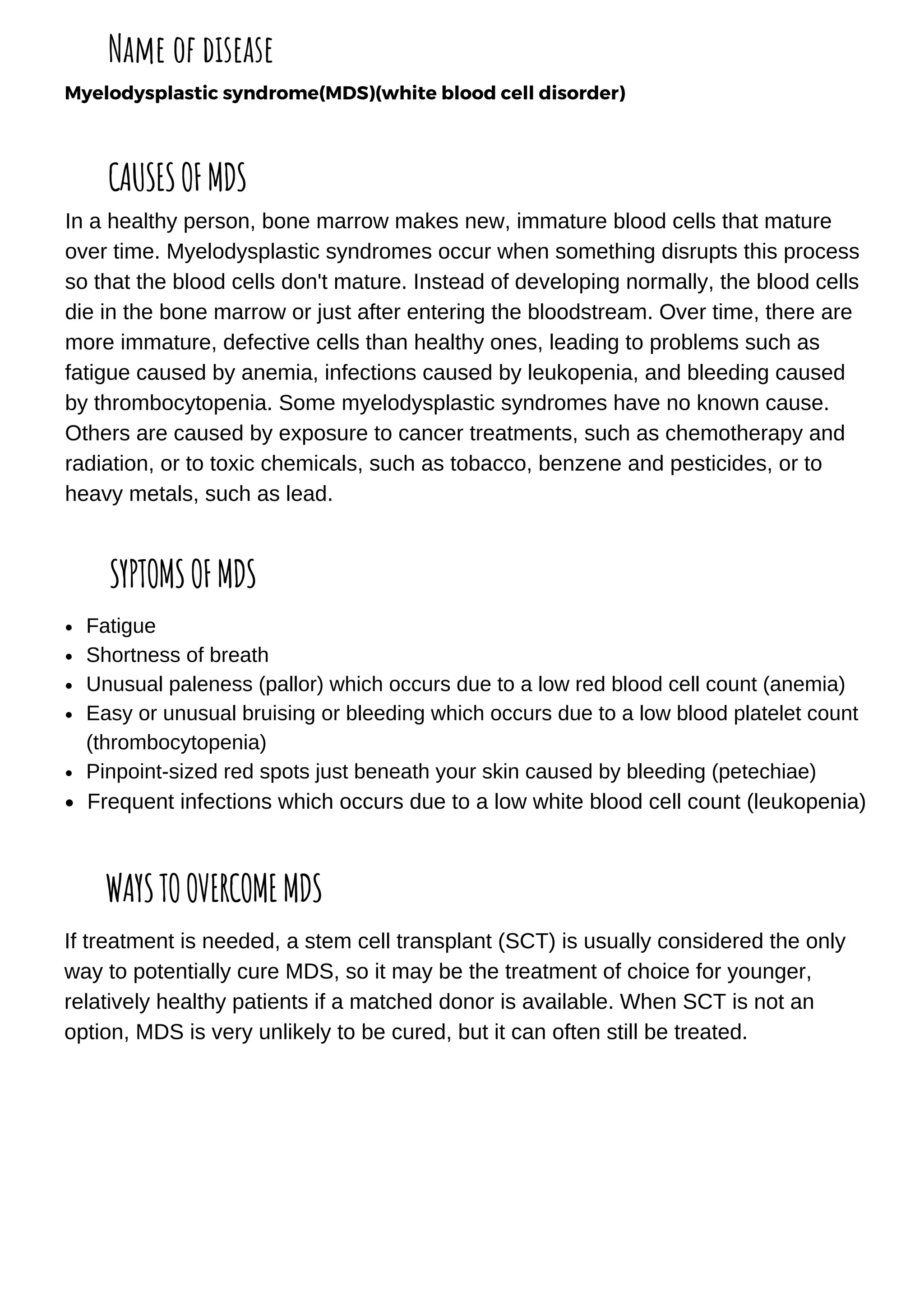 biology (type of diseases) | PDF