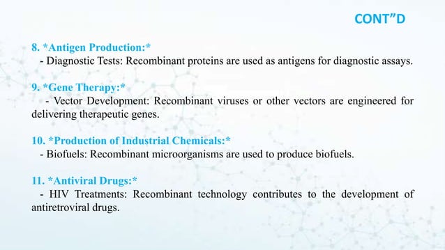 Recombinant Protein Technology in laboratory .pptx