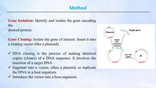Recombinant Protein Technology in laboratory .pptx