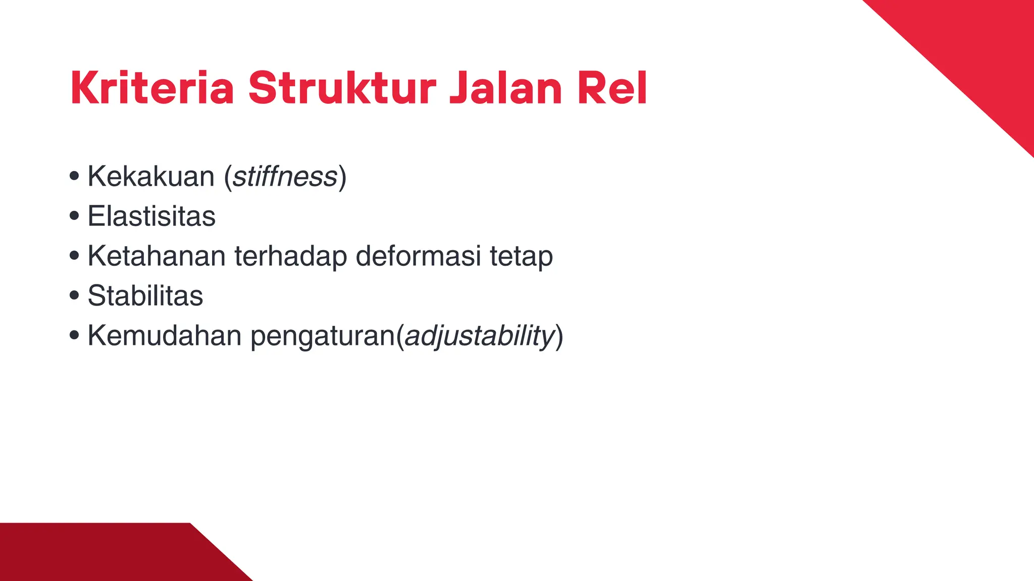 Perencanaan Jalan Rel | PDF
