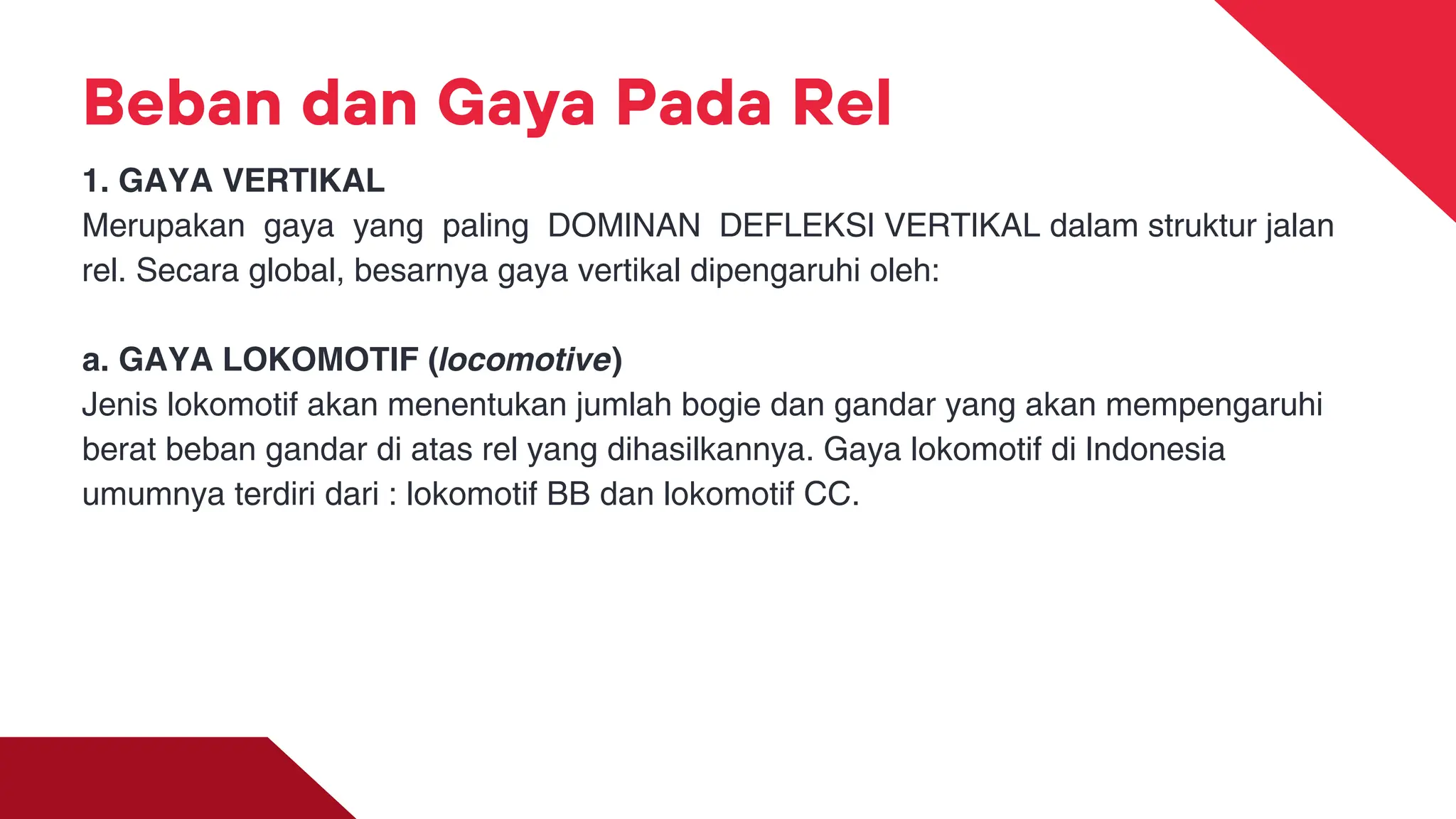 Perencanaan Jalan Rel | PDF