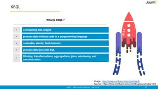Live Bot Detection - Identify them with KSQL - Data Wholphins Meetup #2 | PPT