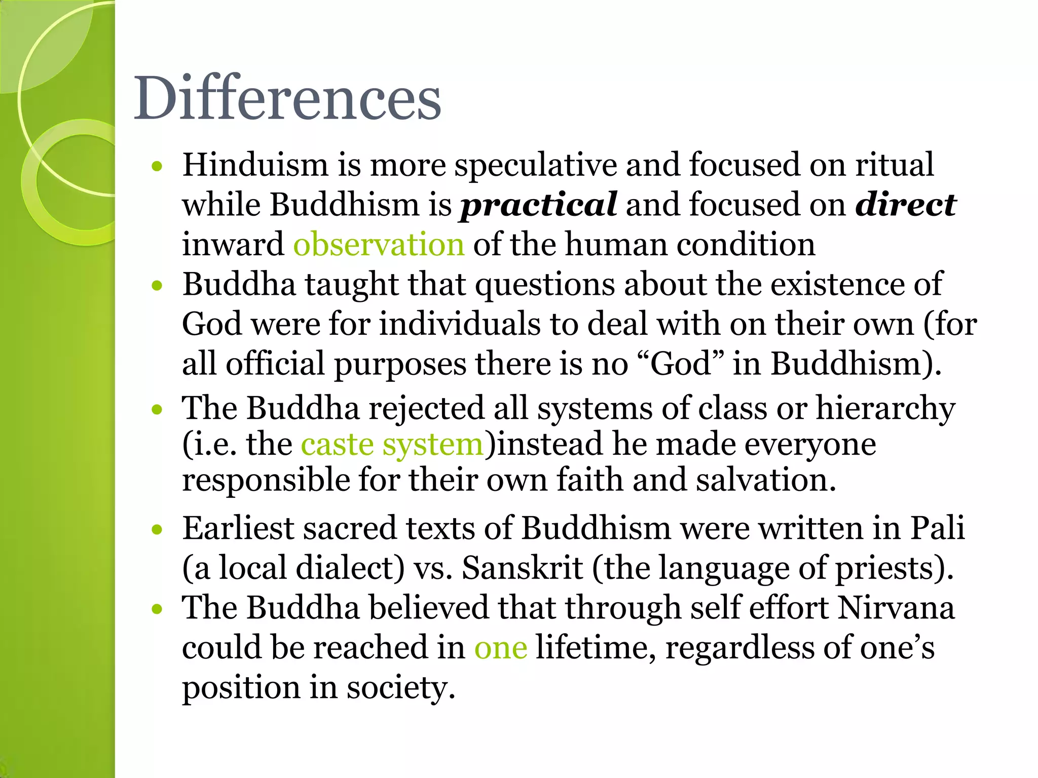 Buddhism PowerPoint | PDF