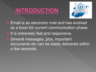 Types of business communication (Email) | PPTX