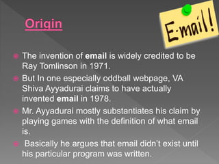 Types of business communication (Email) | PPTX