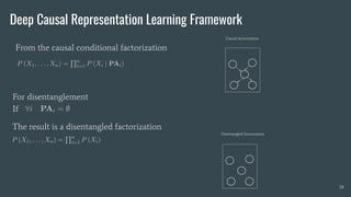 A Talk on Deep Causal Representation Learning | PPT