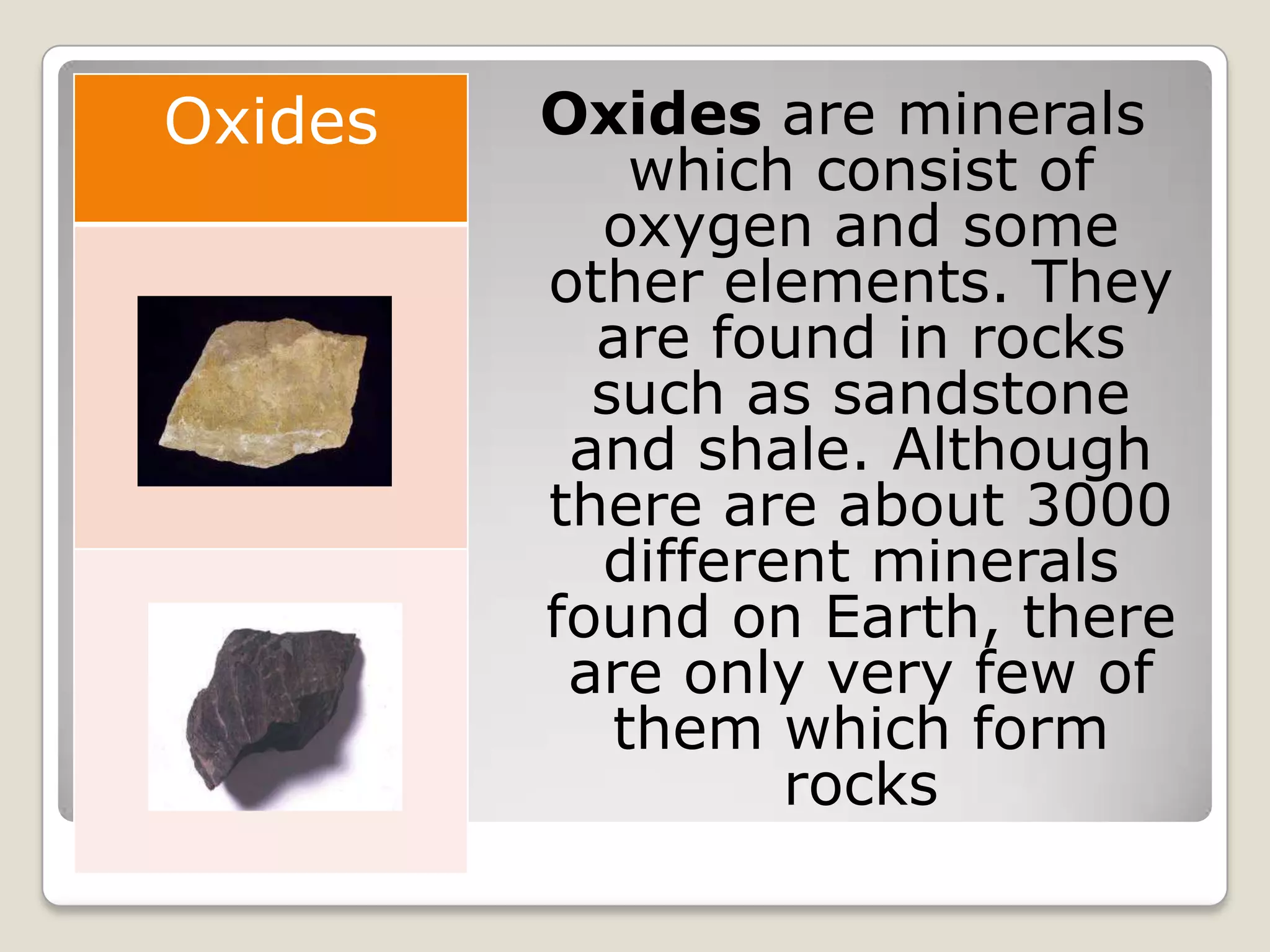 Characteristics Of Rocks | PPTX