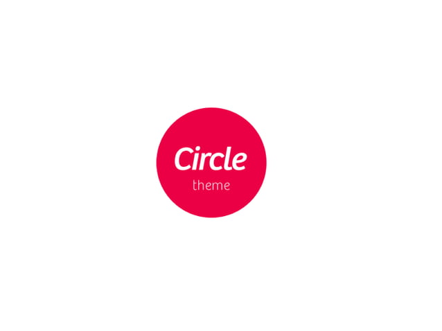 Drupal 7 — Circle theme | PPT