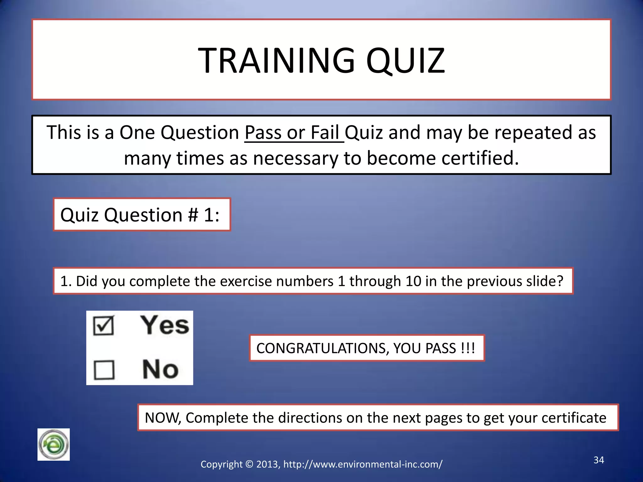 Class C UST Training | PPTX