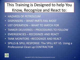 Class C UST Training | PPTX