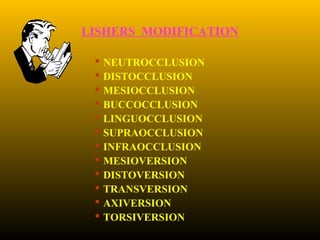 Copy of classification of malocclusion | PPT