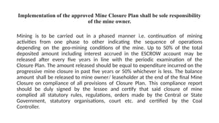 Copy of Closure Plan, Mine clousure.pptx