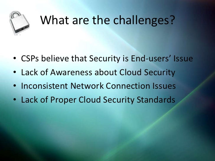 Cloud Security Ppt