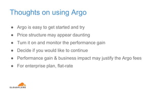 How to Reduce Latency with Cloudflare Argo Smart Routing | PPT