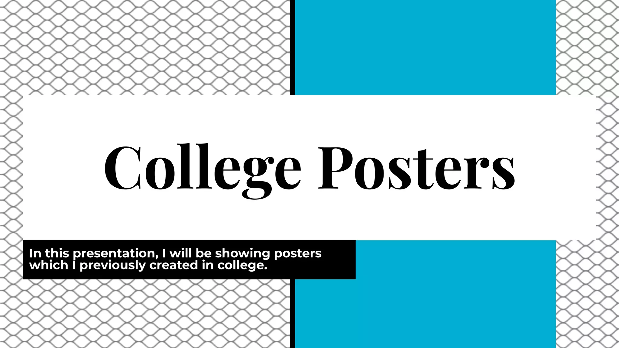 College Posters | PPT