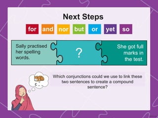 Copy of Compound sentences and conjunctions.ppt.pdf