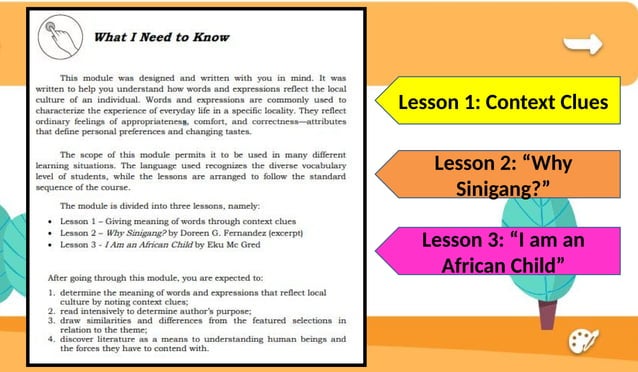 English 8 Quarter 1, Module 1 CONTEXT CLUES.pptx