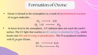 Presentation on Ozone layer and it's depletion causes and effects by ...