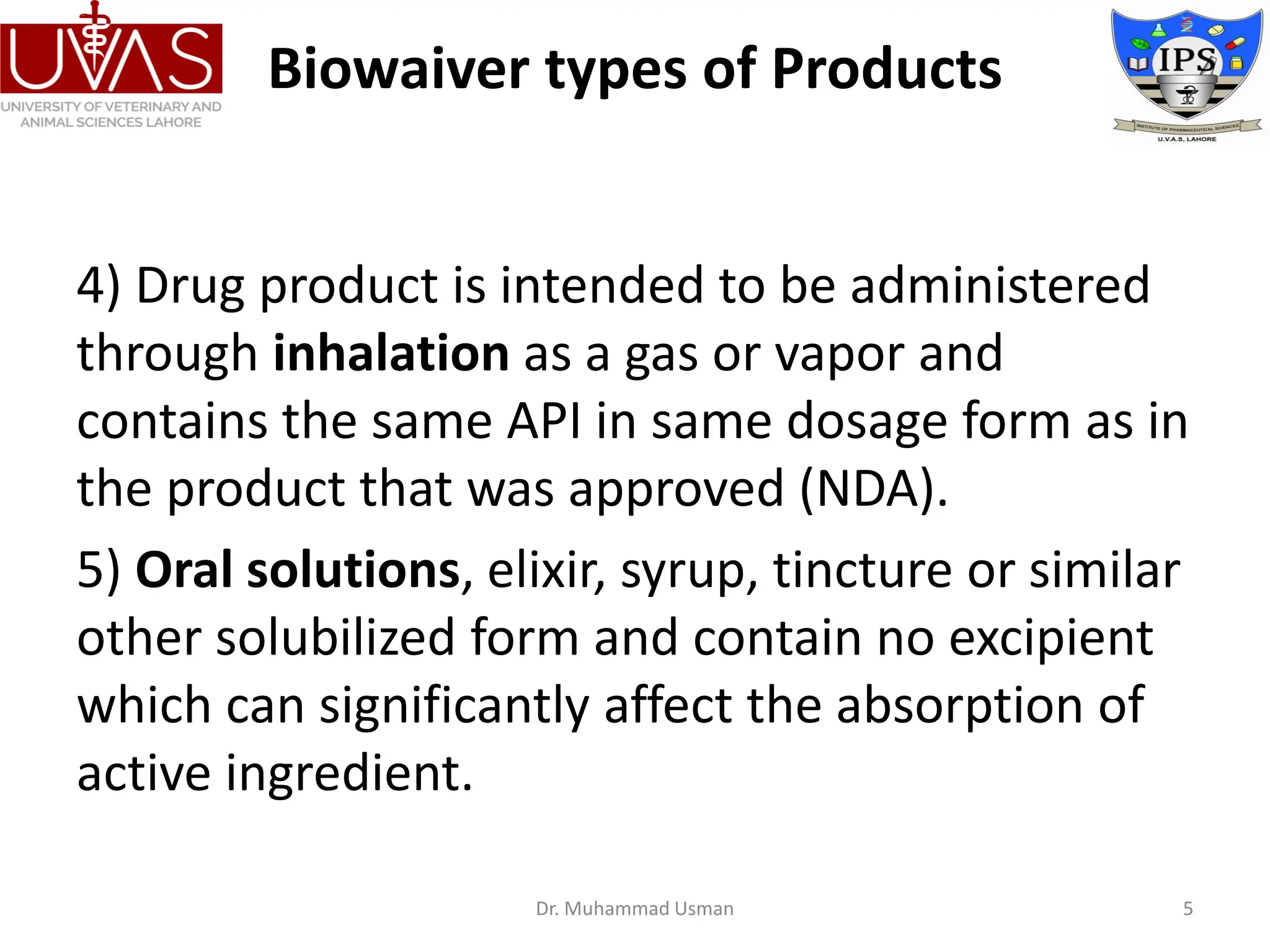 Biowaivers detail explanation topic .pdf