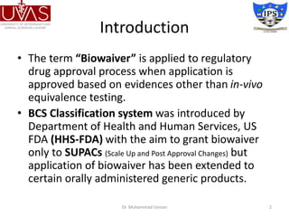 Biowaivers detail explanation topic .pdf