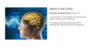 KEY FUNCTIONS OF THE BRAIN malfunction in your internal organs. | PDF