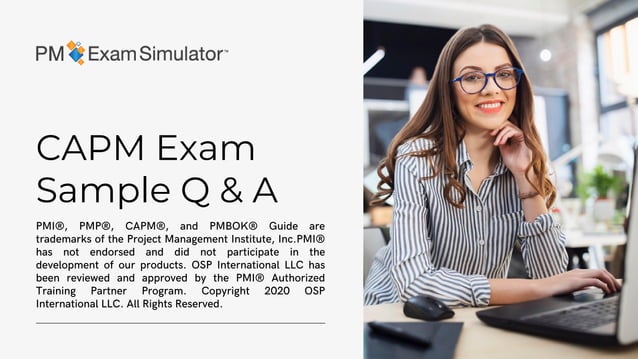 Free CAPM® Exam Sample Question | PPT