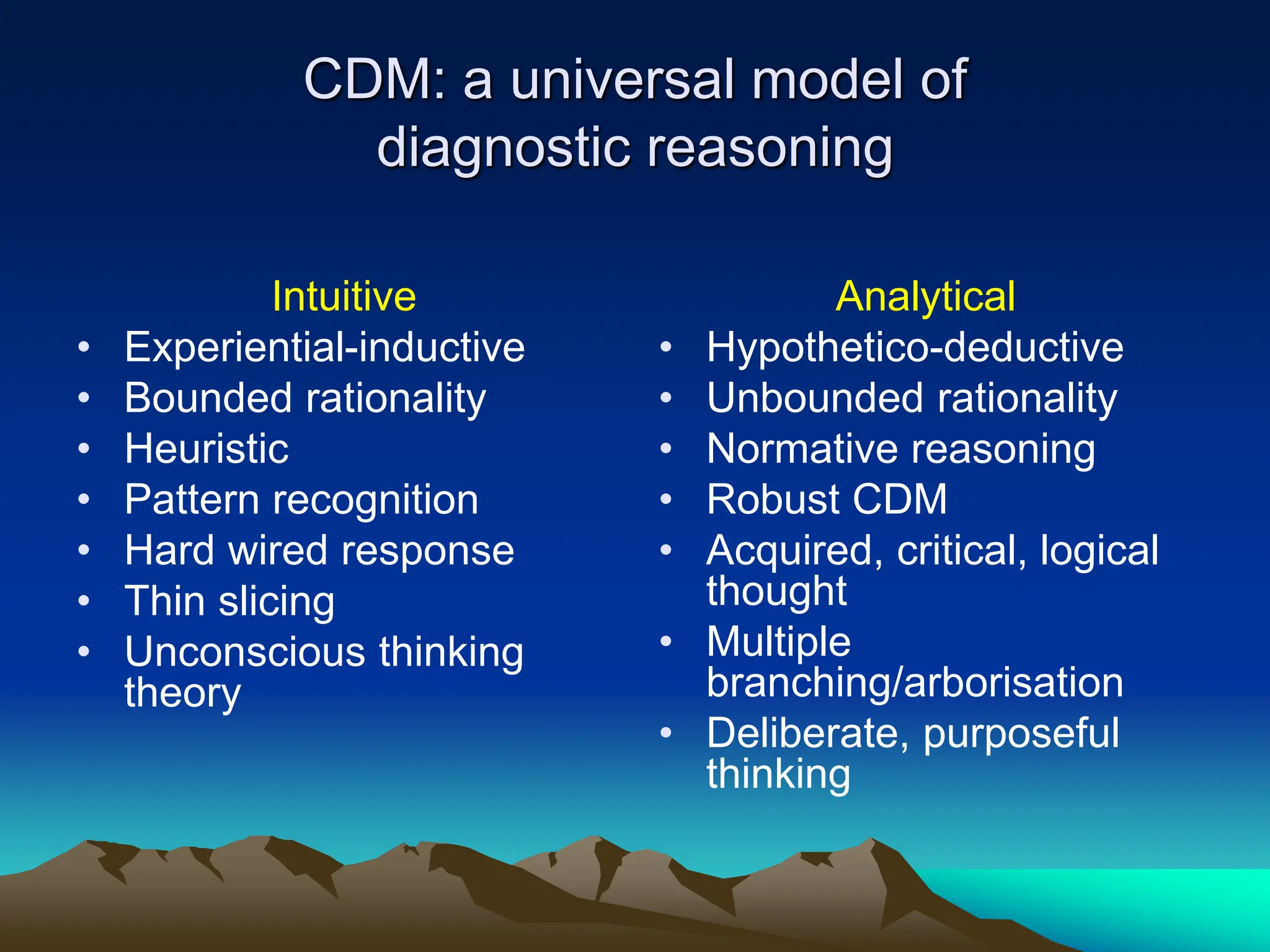 Introduction Clinical Decision Making.ppt