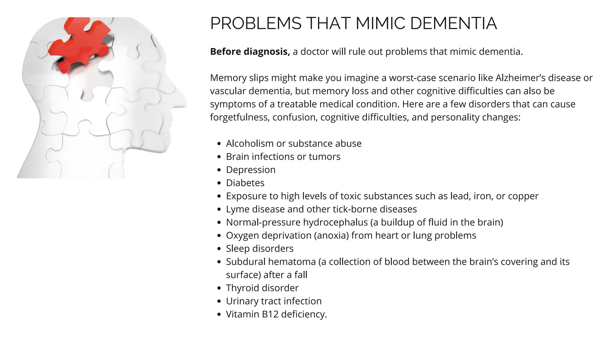 Dementia is the most obvious—and probably most feared | PDF