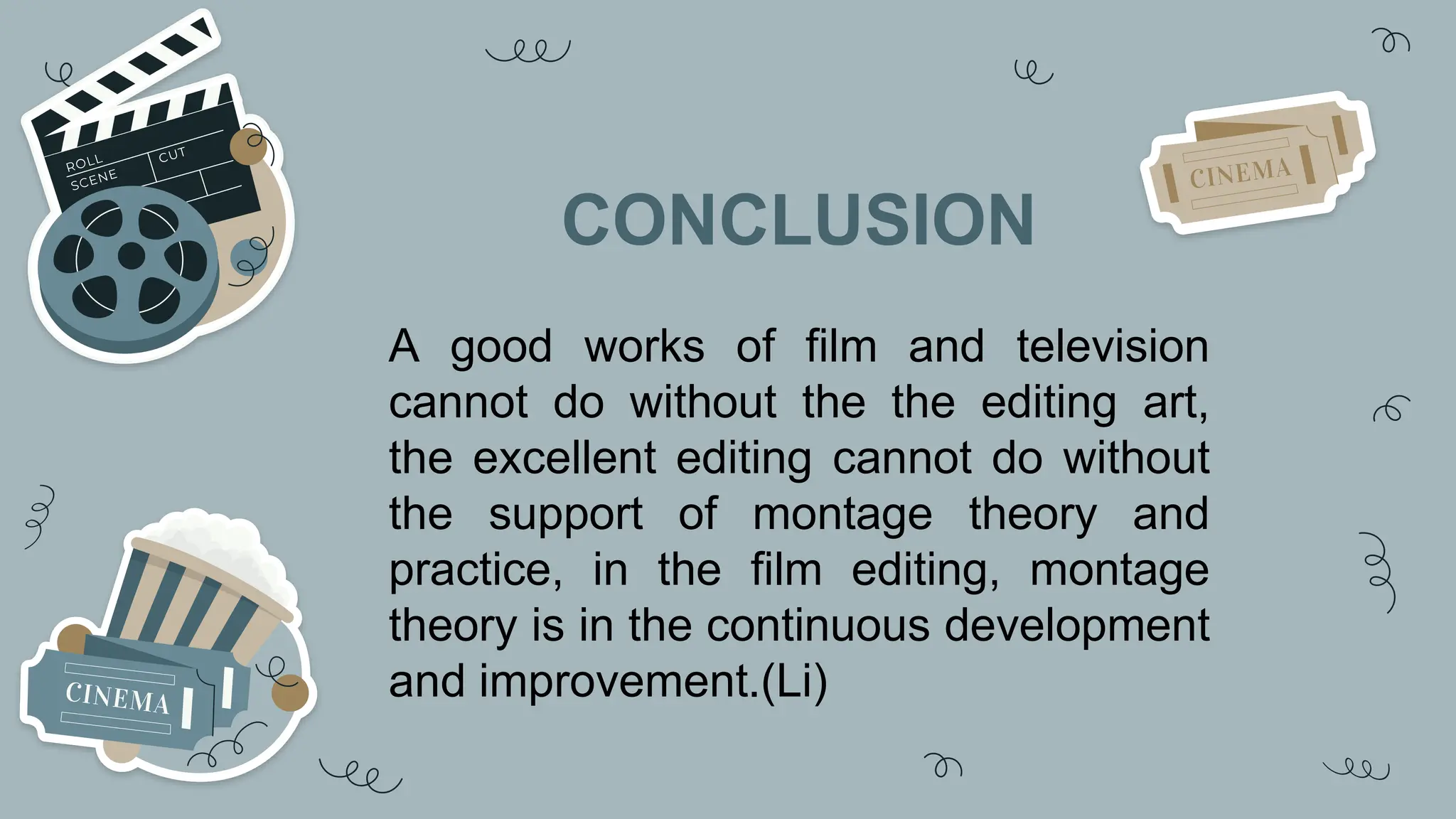 "The montage technique" in film studies.. | PPTX