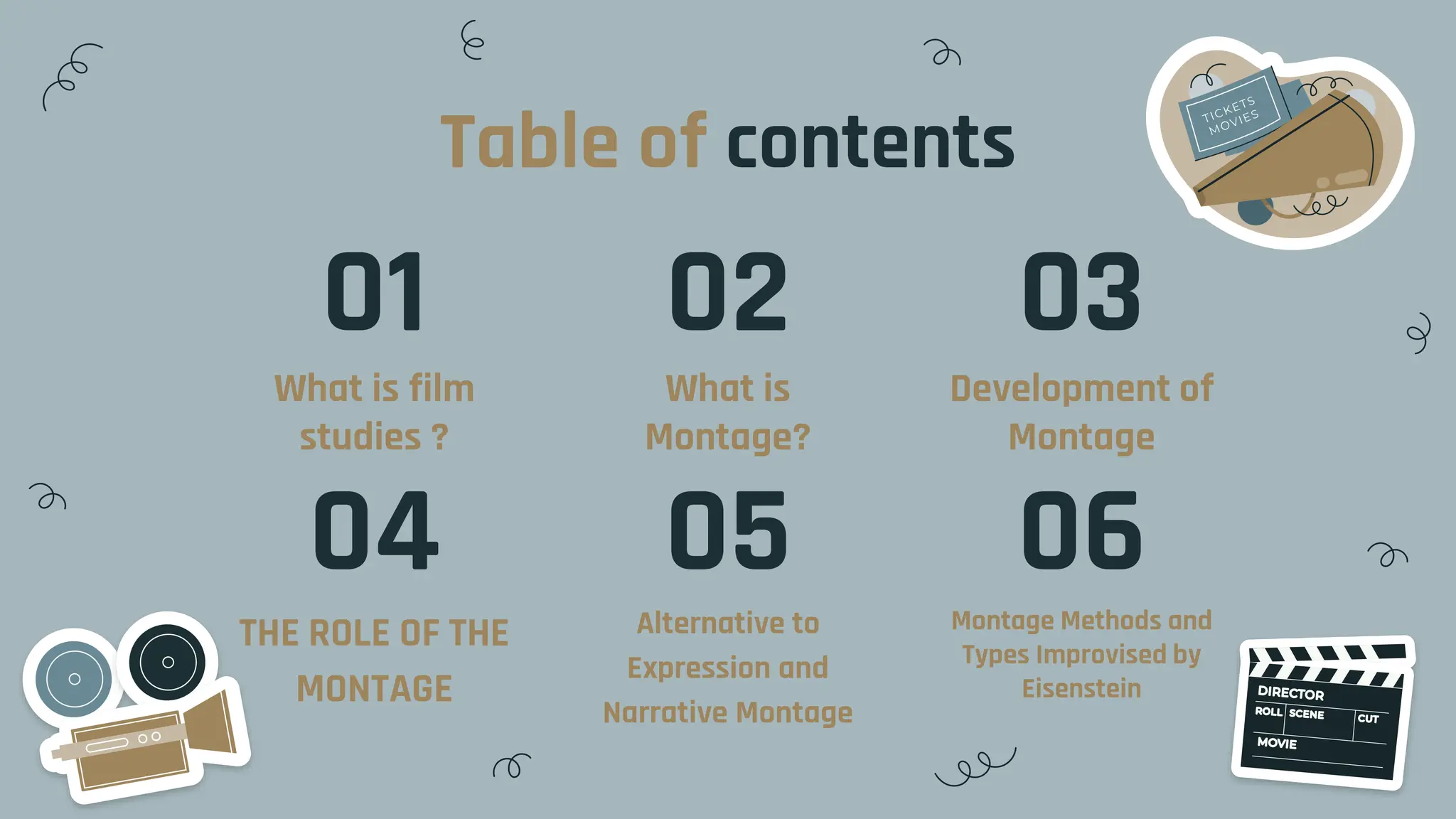 "The montage technique" in film studies.. | PPTX