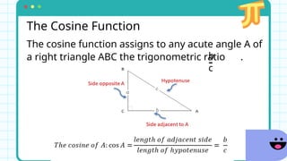 The Six Trigonometric Ratios of a Right Triangle | PPTX