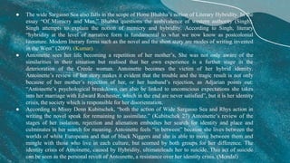 Interrogating Hybridity- Reading in Jean Rhys’s 'Wide Sargasso Sea' | PPT