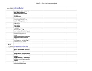 ICD-10 action plan-revised | PPT