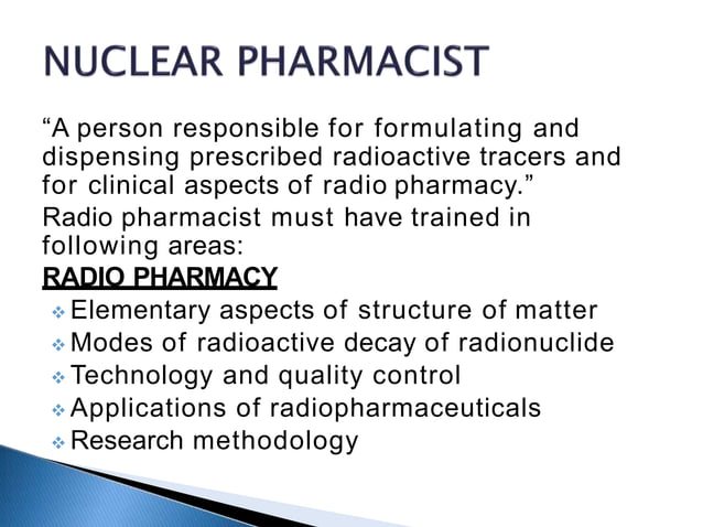 Nuclear pharmacy.pdf | Chemistry | Science