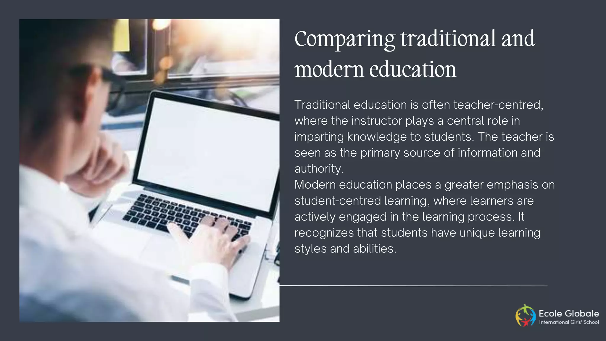 Traditional and modern education in India : A balanced approach | PPTX ...