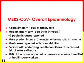 Middle East Respiratory Syndrome Coronavirus (MERS-CoV) | PPT