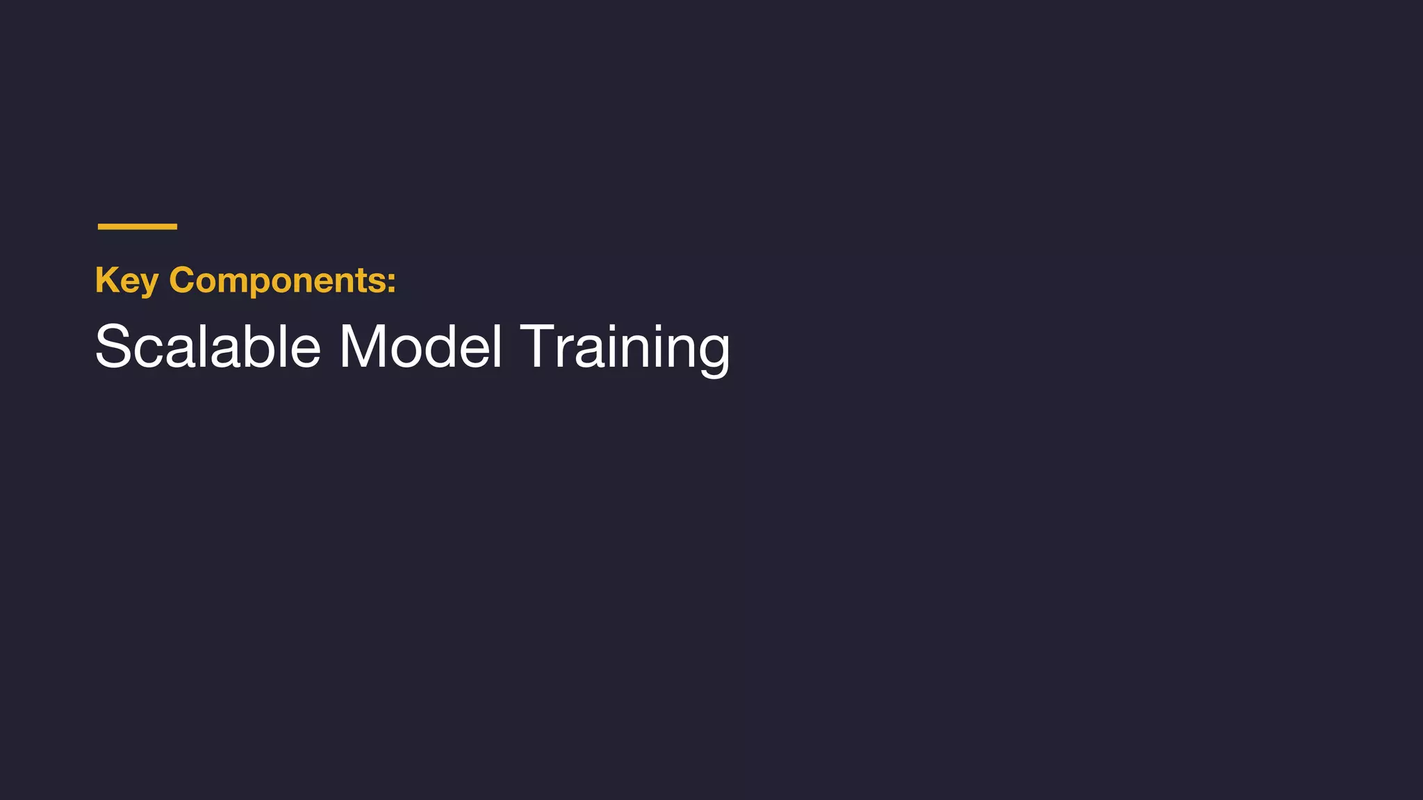 Michelangelo - Machine Learning Platform - 2018 | PPT