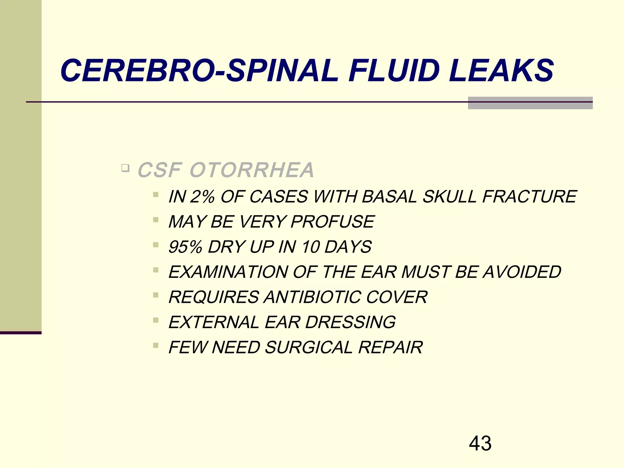 CRANIO CEREBRAL INJURIES FOR MEDICAL STUDENTS | PPT