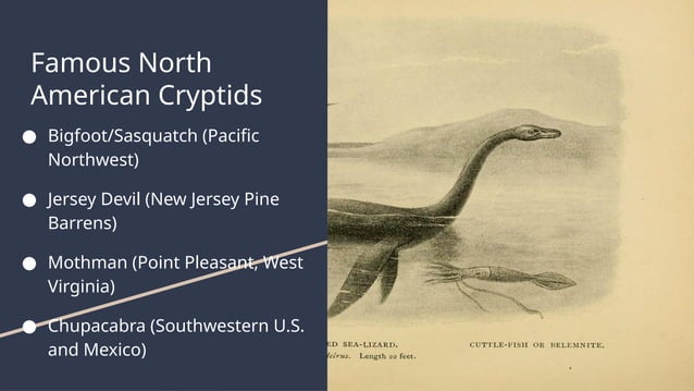 Copy of Cryptids of North America_ Mysterious Creatures in Folklore (1).pptx
