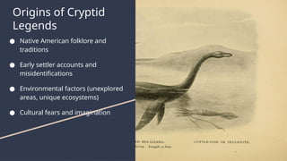 Copy of Cryptids of North America_ Mysterious Creatures in Folklore (1 ...