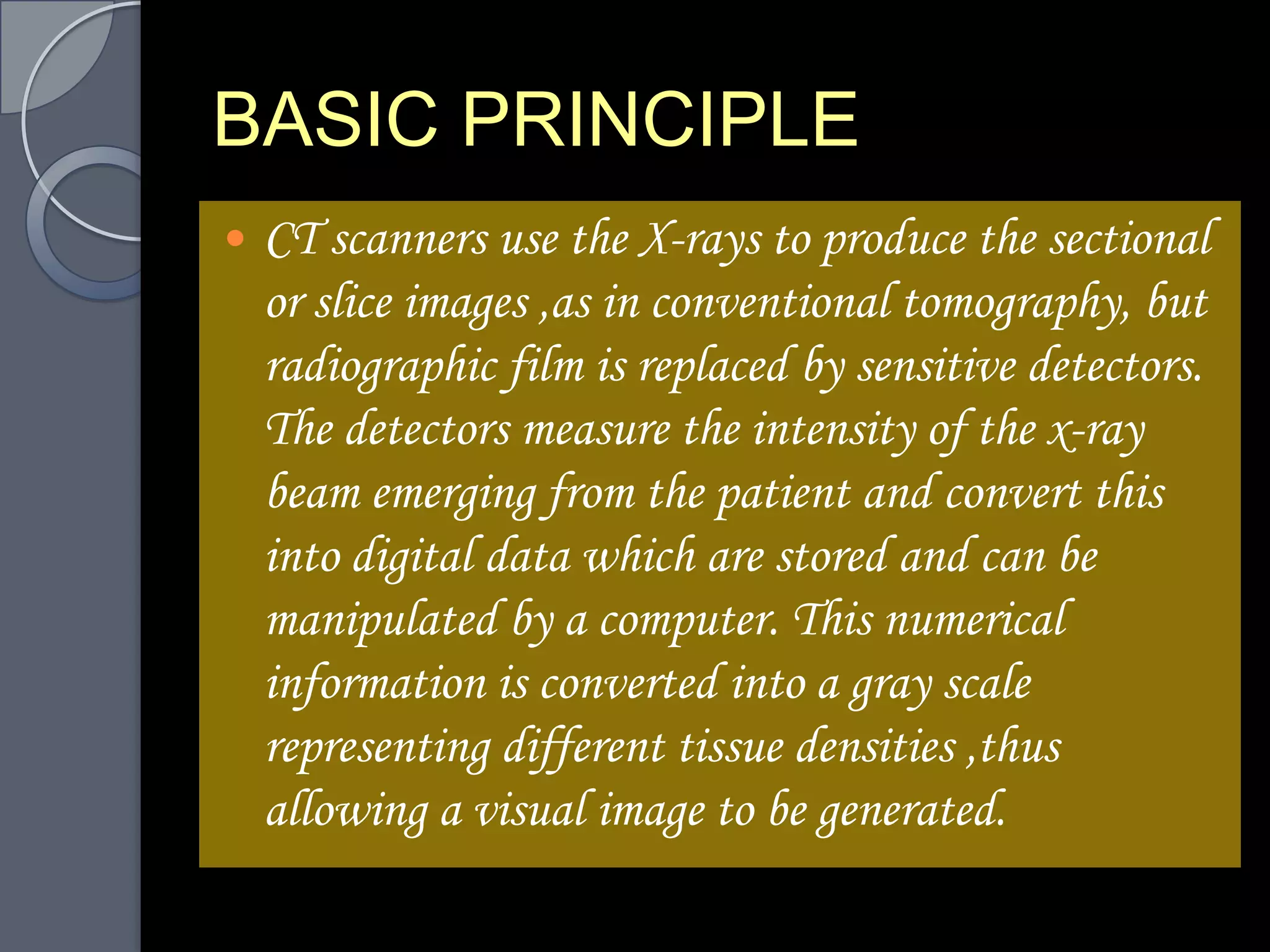Basics of CT & MRI | PPTX