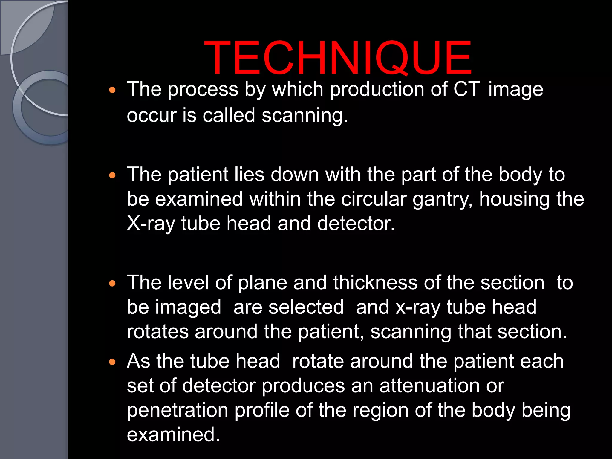 Basics of CT & MRI | PPTX