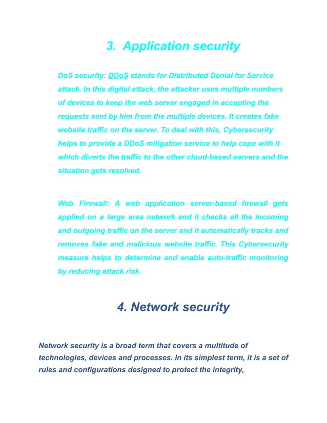 cyber security guidelines.pdf | Information and Network Security | Computing