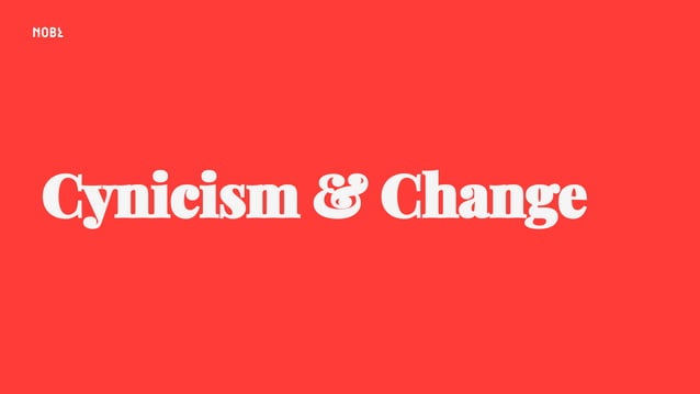 Cynicism and Change Management in Organizations | PPT