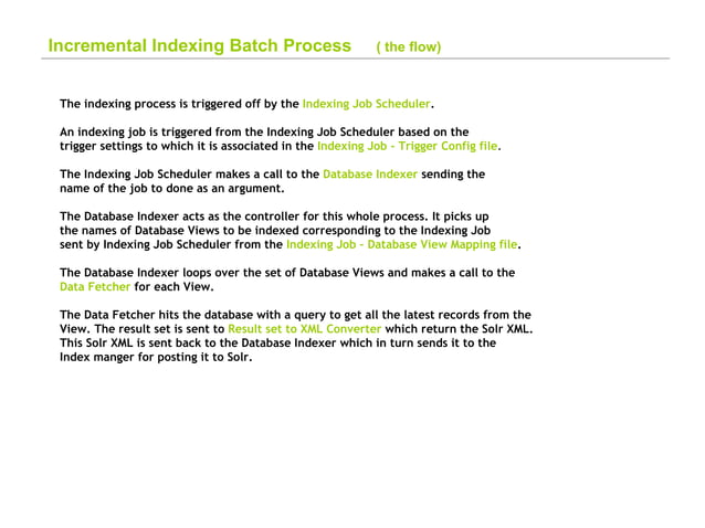Database Indexing Framework Ppt 4724
