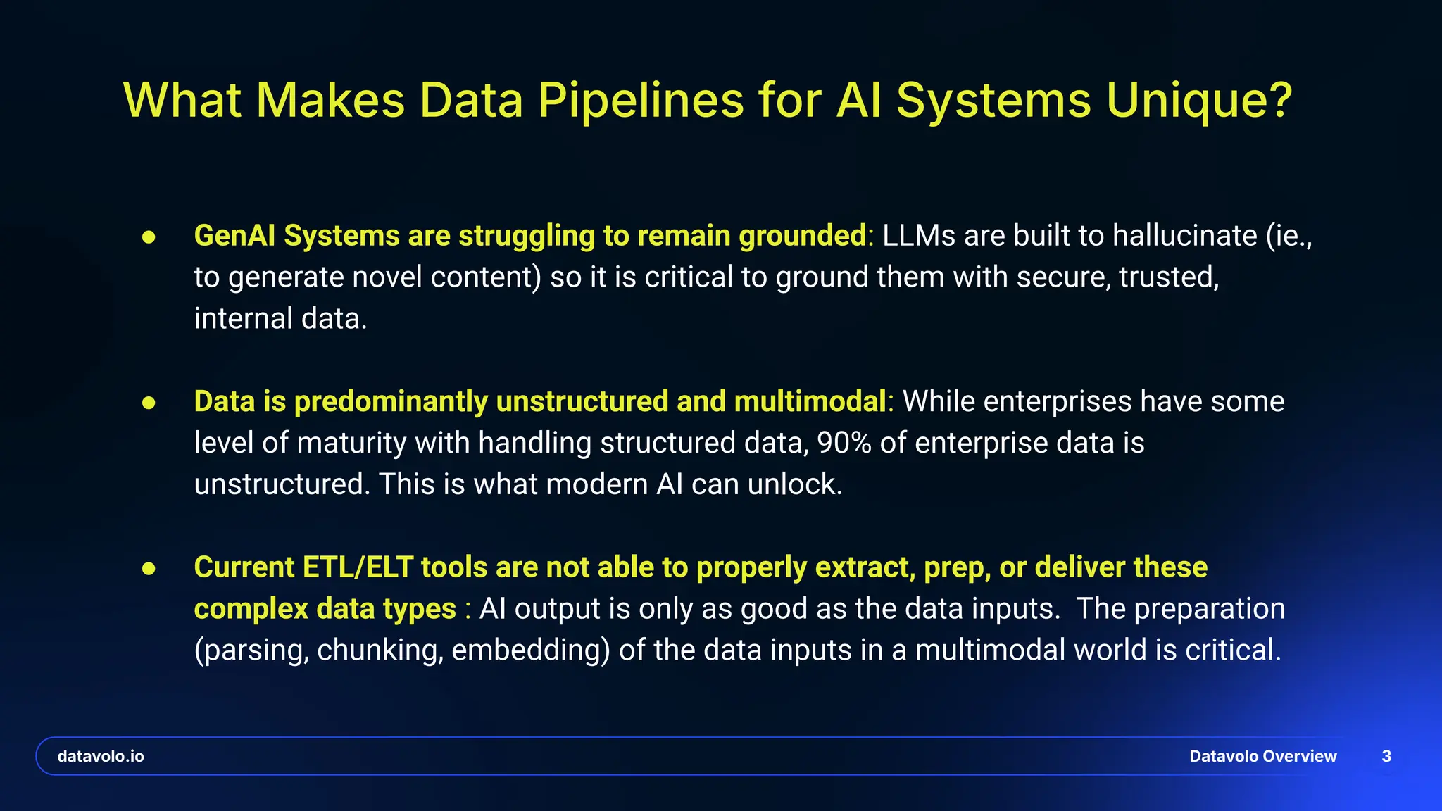 Multimodal Pipelines for AI Apps: Journey To Day 2 | PPT