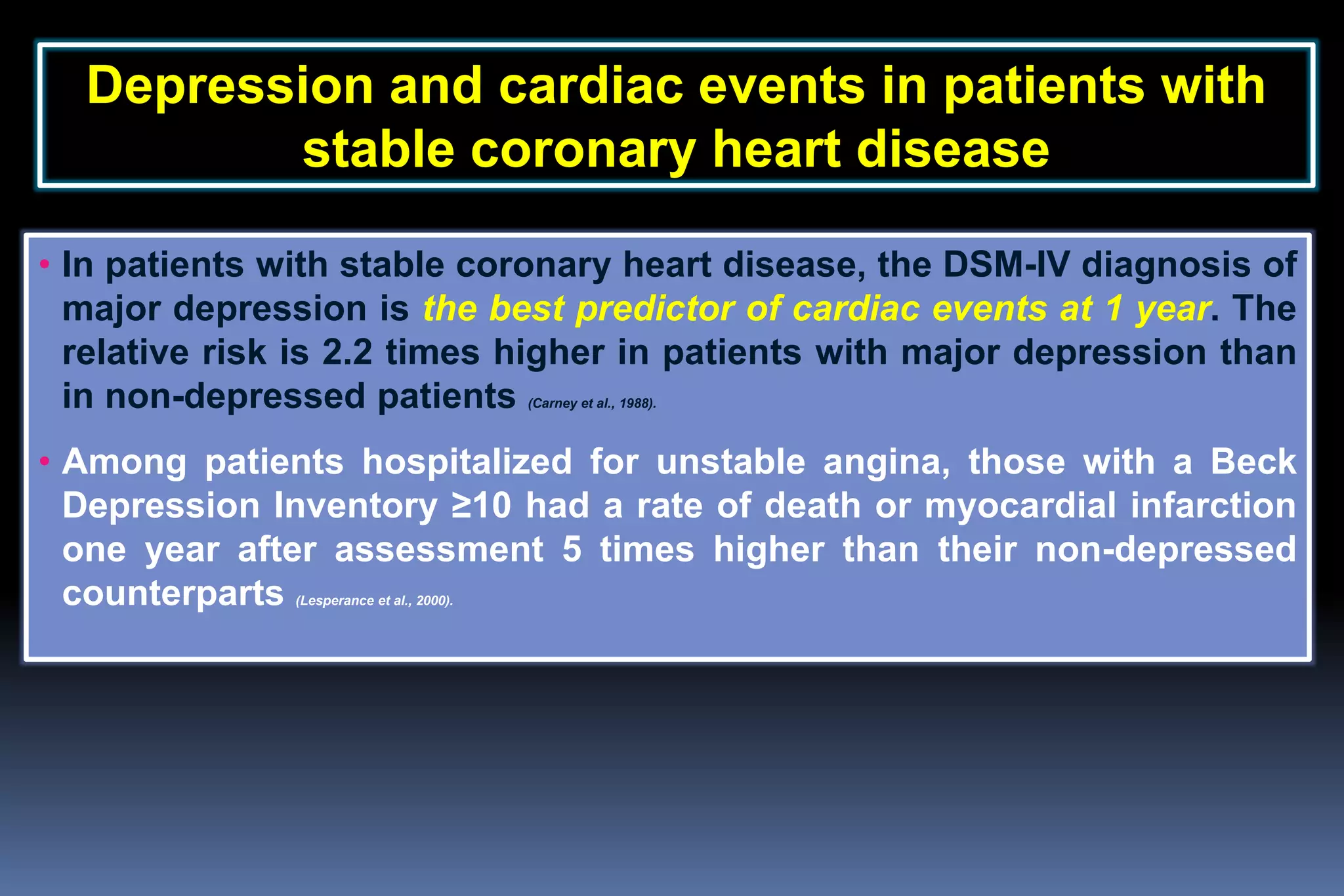 depression and heart_disease | PPTX