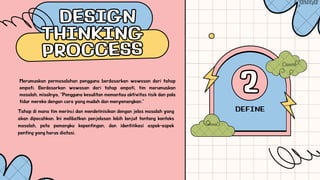 Pembelajaran Mata Kuliah Design Thinking | PDF