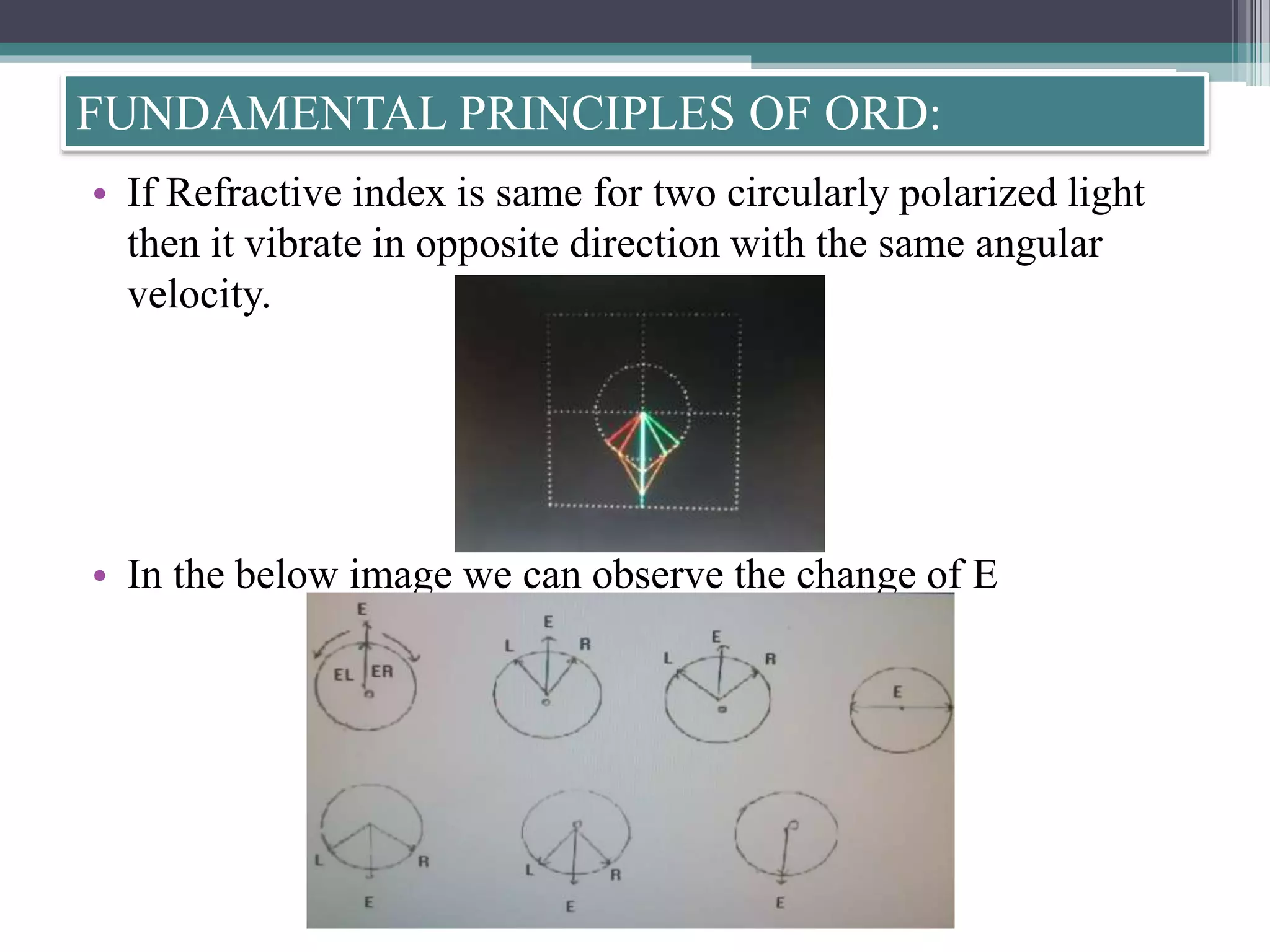 Optical Rotatory dispersion | PPTX