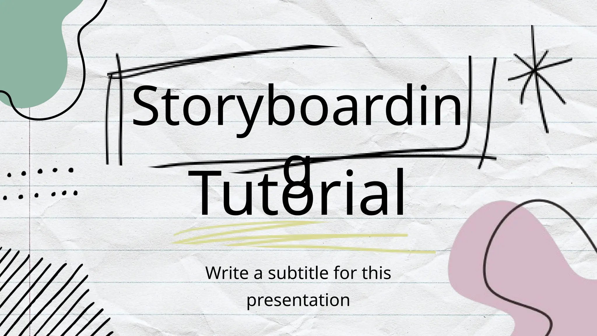 Copy of Doodle Illustrative Notebook Storyboarding Tutorial - Copy.pptx